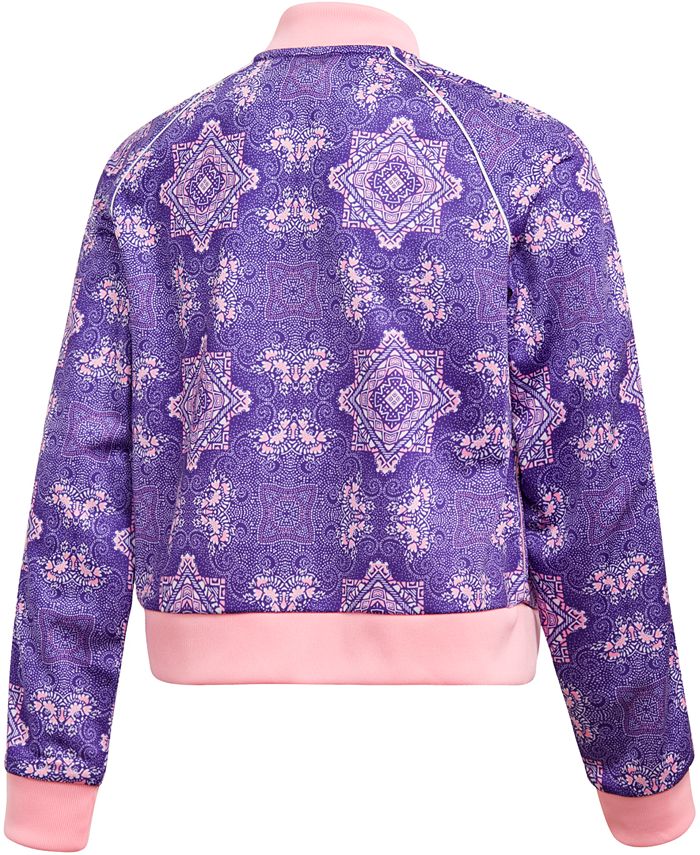 adidas Big Girls Printed Jacket - Macy's