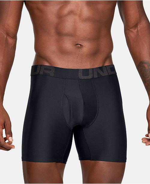 Under Armour Men's 2-Pk. UA Tech Boxer Briefs & Reviews - Underwear ...