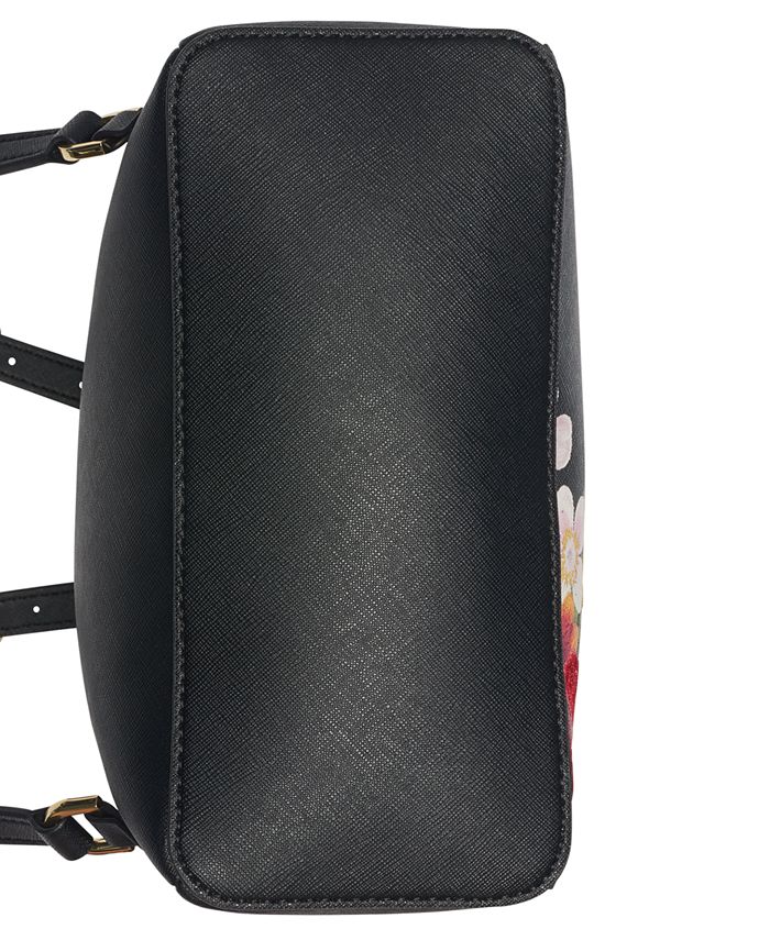 Calvin Klein Mercy Floral Leather Backpack - Macy's