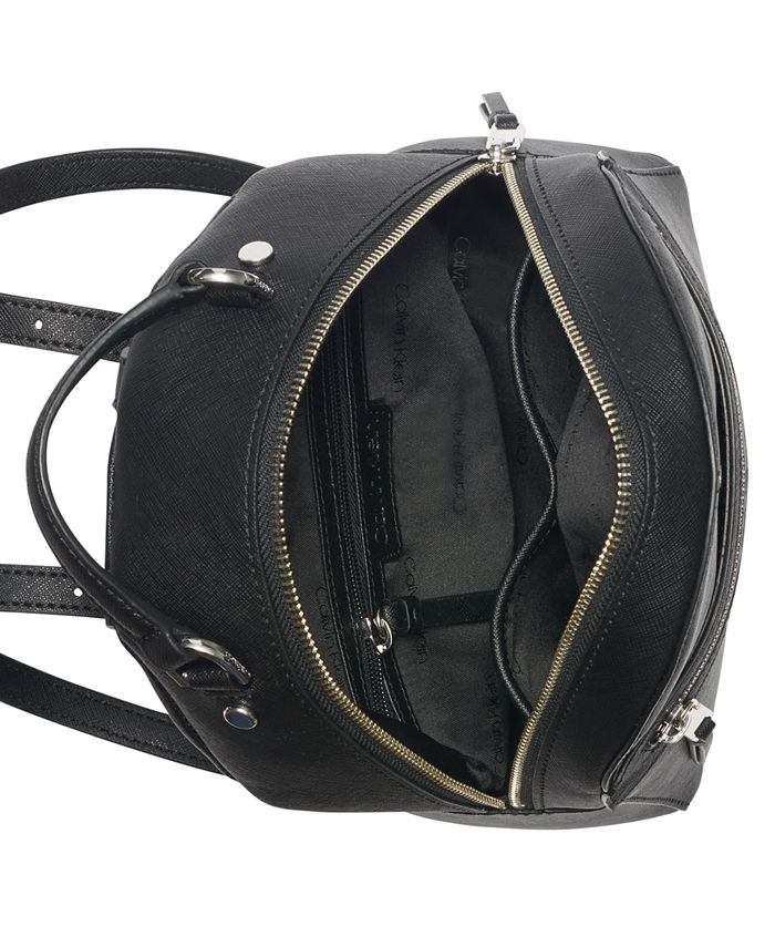 Calvin Klein Mercy Leather Backpack - Macy's
