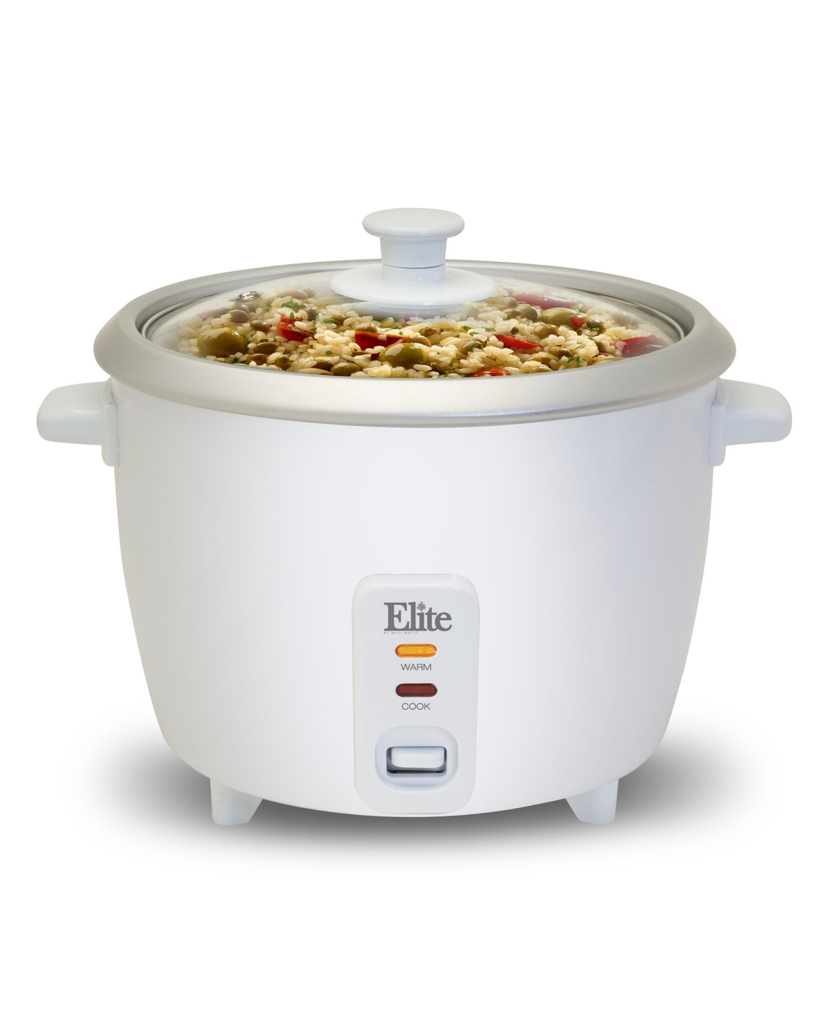 Click here for Elite Cuisine 6-Cup Rice Cooker with Glass Lid and... prices