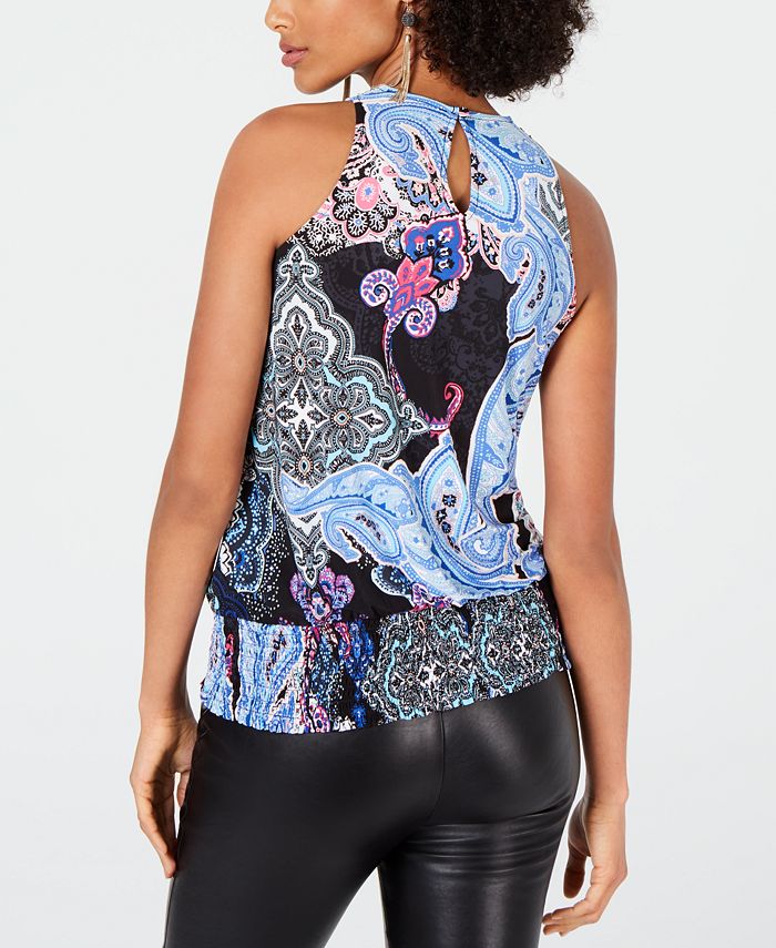 INC International Concepts I.N.C. Petite Crisscross Halter Top, Created ...