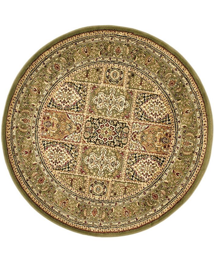 Safavieh Lyndhurst LNH217 Multi and Green 10' x 10' Round Area Rug - Macy's