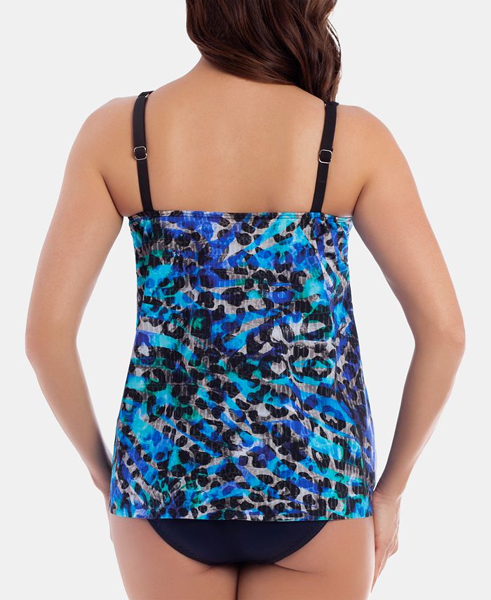 Miraclesuit Seaglass Mirage Layered Tankini and High-Waist Tummy ...