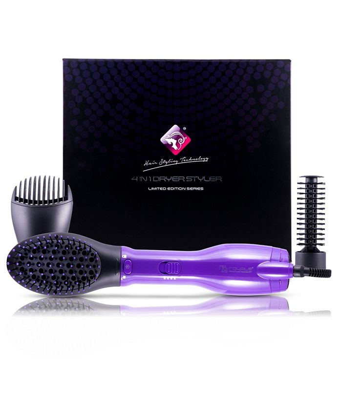 ROYALE 4-in-1 Interchangeable Blower Brush Set with Volumizing ...