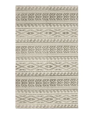 French Connection Gabi Stonewash Printed Cotton 27" x 45" Accent Rug ...