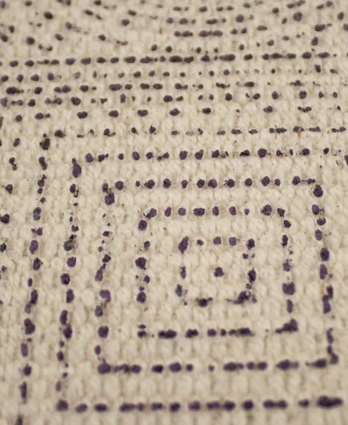 French Connection Lorin Stonewash Printed Cotton 27" x 45" Accent Rug ...