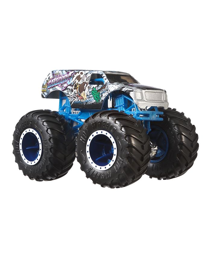 Hot Wheels Monster Trucks 1:64 4 Pack Beast Bash Vehicles - Macy's