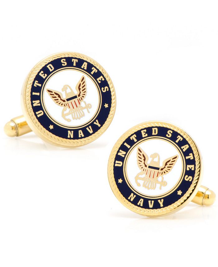 Cufflinks Inc. Enamel US Navy Cufflinks - Macy's