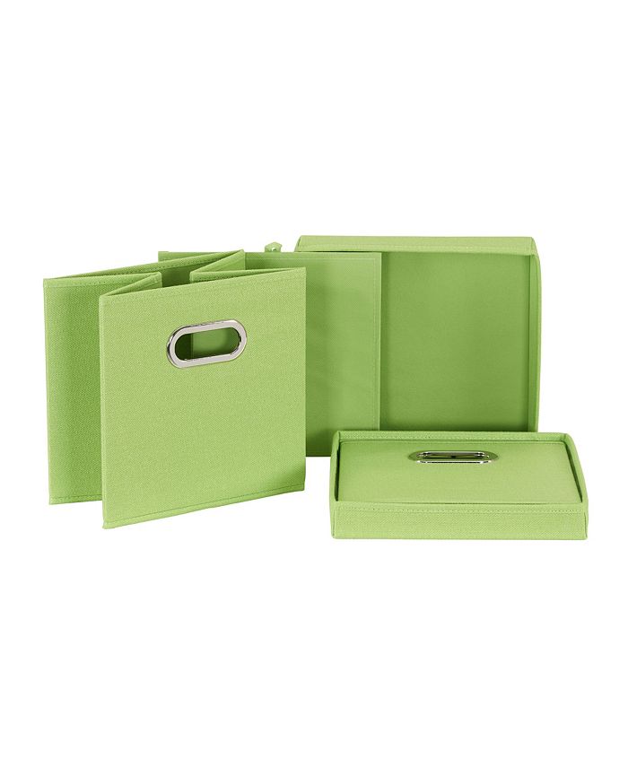 Household Essentials 2-Pc. Apple Heather Storage Box Set - Macy's