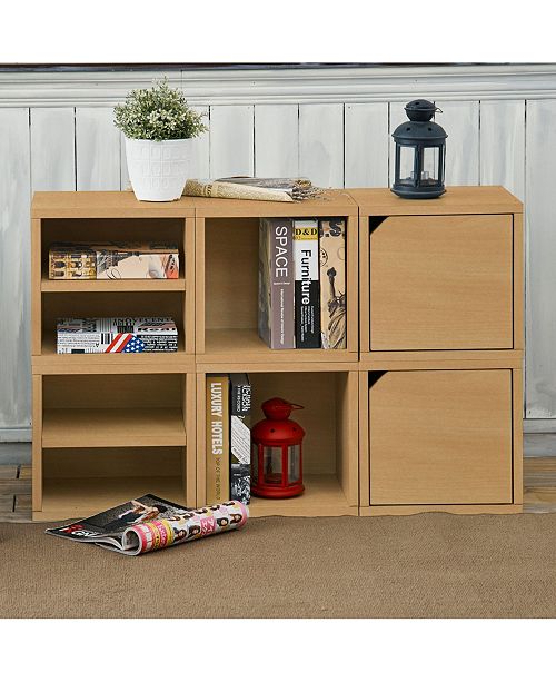 Way Basics Eco Stackable Connect Storage Cube With Shelf And Reviews Cleaning And Organization