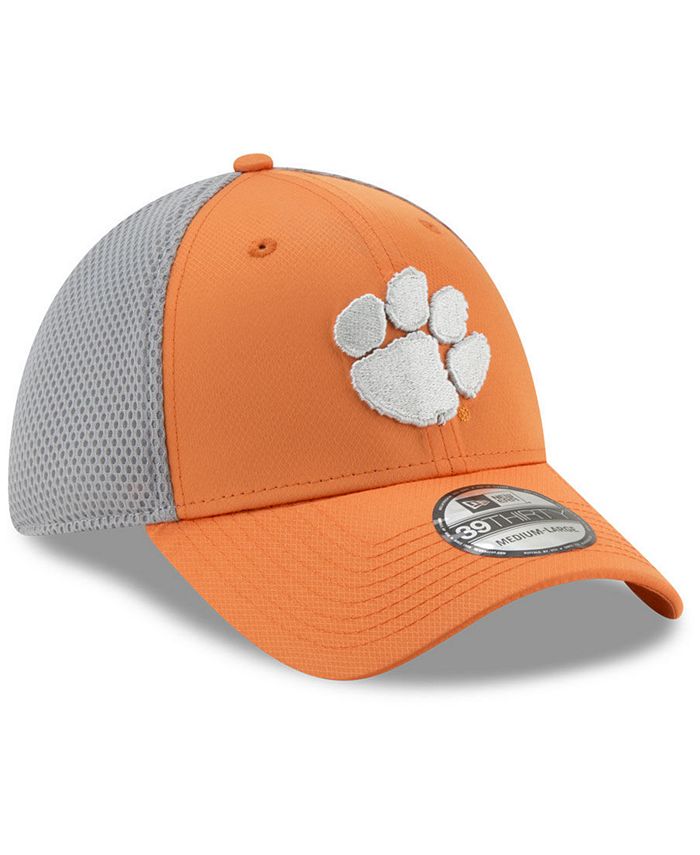 New Era Clemson Tigers TC Gray Neo 39THIRTY Cap - Macy's