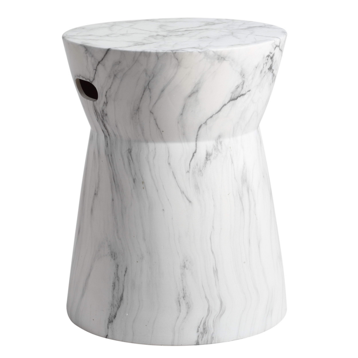 Click here for Balboa Marble Garden Stool - Multi prices