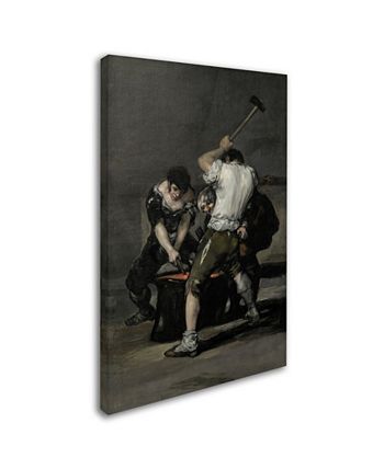 Trademark Global Francisco Goya The Forge Canvas Art 47 X 30 X 2