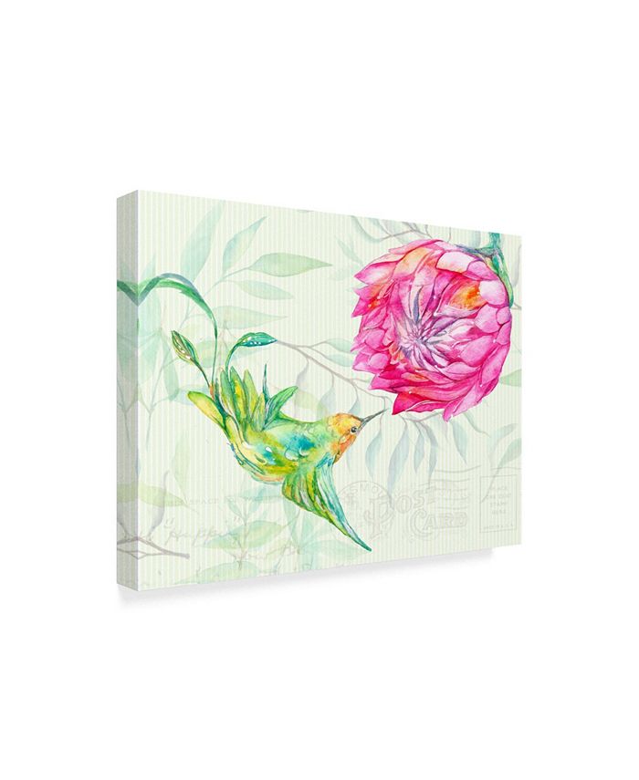 Trademark Global Irina Trzaskos Studio 'Tropical Garden II' Canvas Art ...