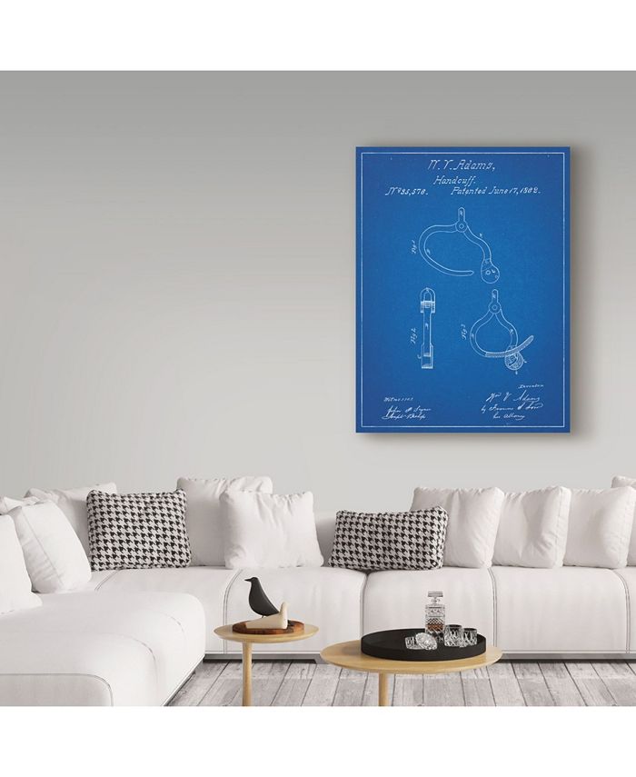 Trademark Innovations Cole Borders 'Handcuff' Canvas Art - 19" x 14" x ...