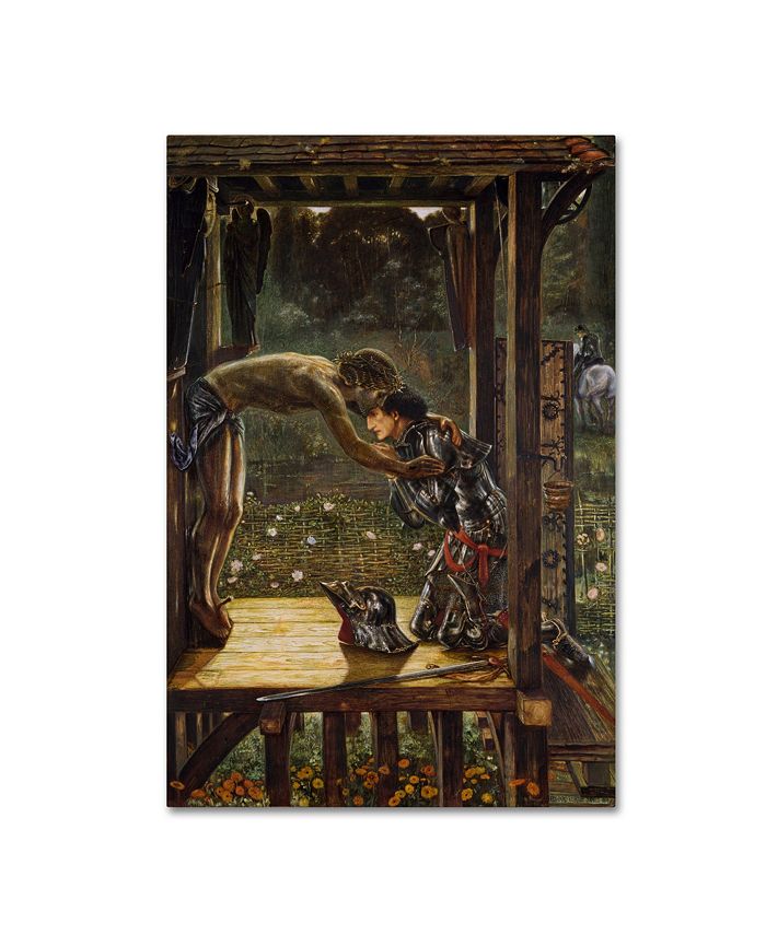 Trademark Global Edward Burne-Jones 'The Merciful Knight' Canvas Art ...