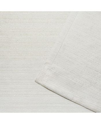 Exclusive Home Whitby Metallic Slub Yarn Textured Silk Look Grommet Top ...