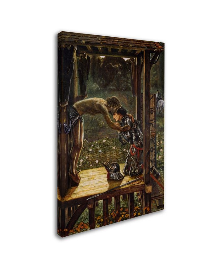 Trademark Global Edward Burne-Jones 'The Merciful Knight' Canvas Art ...
