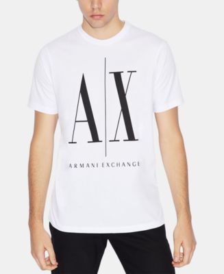 A|X Armani Exchange Men's Printed Icon Logo T-Shirt - Macy's