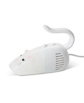 Tri-Coastal Design Mini White Cat Desk Vacuum - Macy's