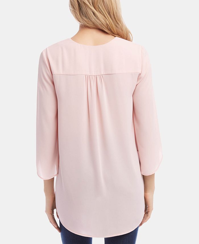 Karen Kane High-Low Crossover Top, Created for Macy's - Macy's