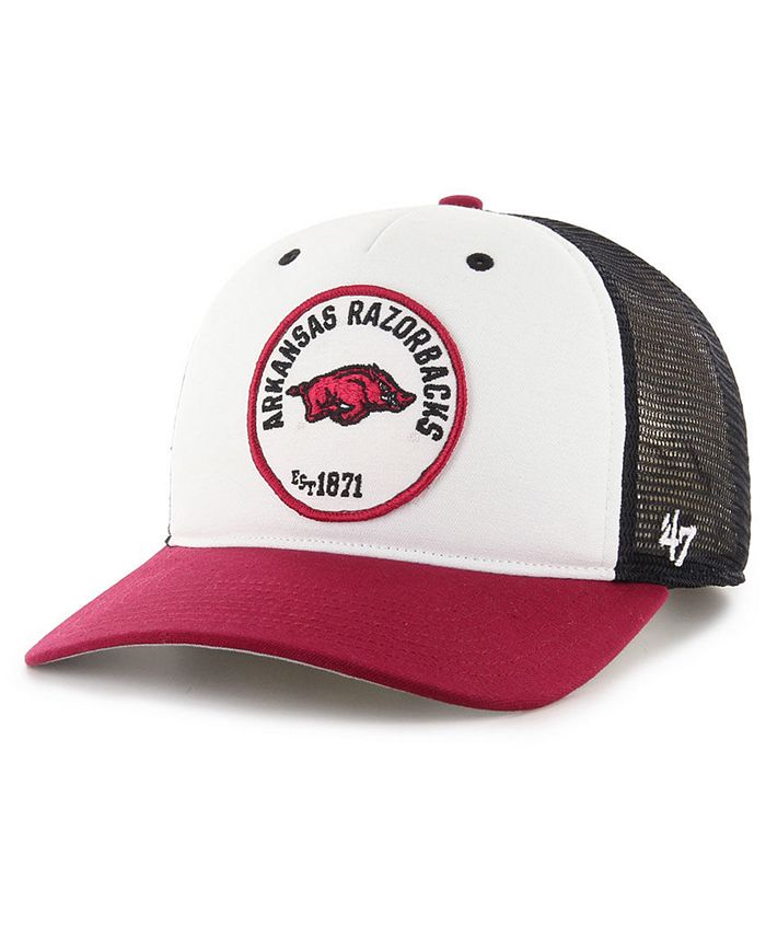 '47 Brand Arkansas Razorbacks Swell MVP Trucker Snapback Cap - Macy's
