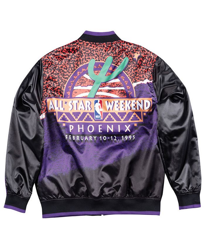 Mitchell & Ness Men's NBA All Star Fashion All Star Satin Jacket - Macy's