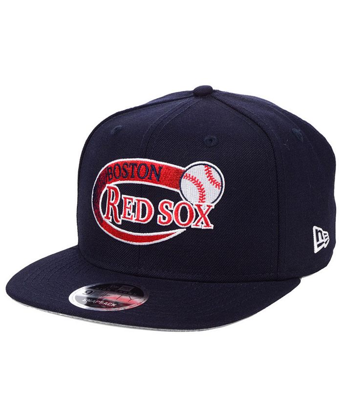 New Era Boston Red Sox Swoop 9FIFTY Snapback Cap - Macy's