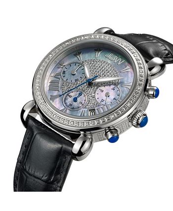 Jbw Women's Victory Diamond (1/6 ct.t.w.) Stainless Steel Watch ...