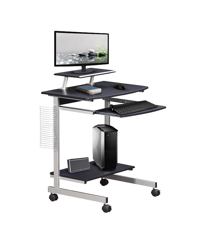 RTA Products Techni Mobili Compact Computer Cart - Macy's