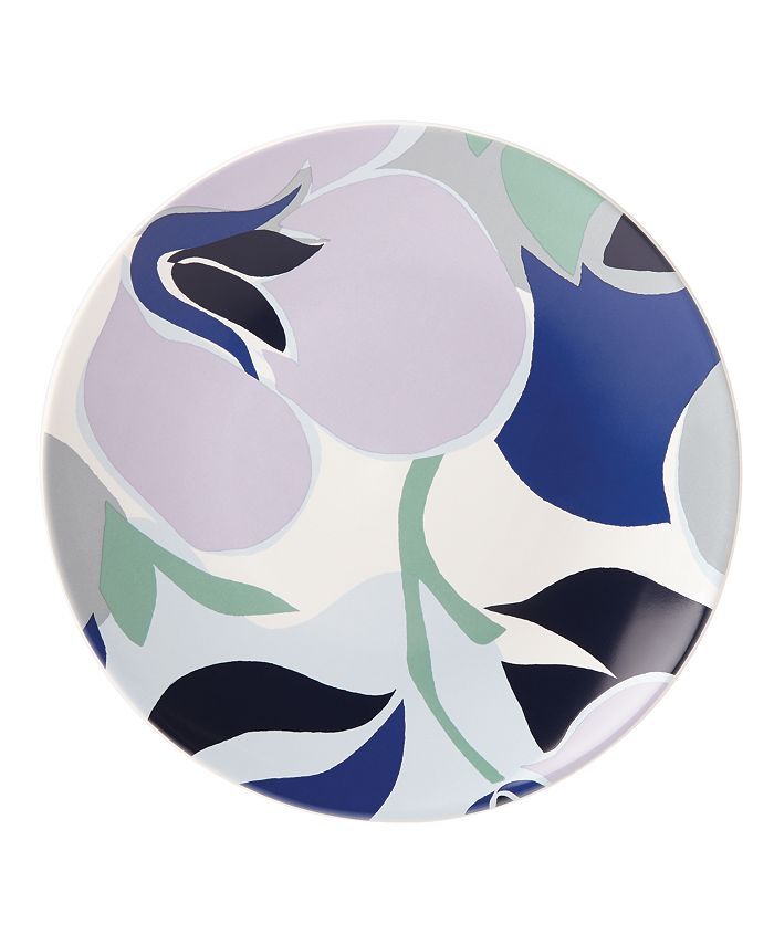 kate spade new york Nolita Floral Accent Plate - Macy's