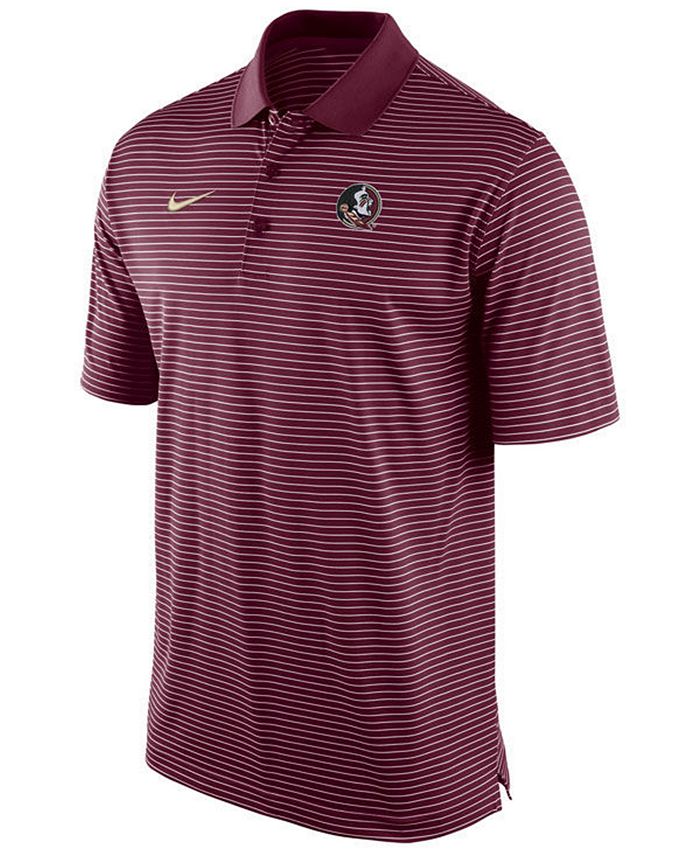 Nike Men's Florida State Seminoles Stadium Stripe Polo - Macy's