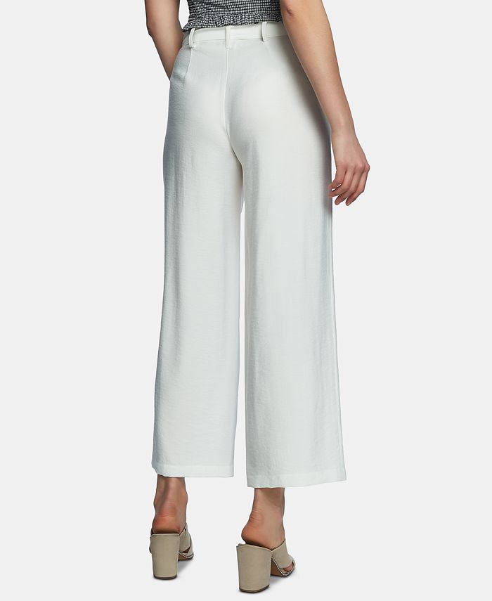 1.STATE Tie-Waist Wide-Leg Pants - Macy's
