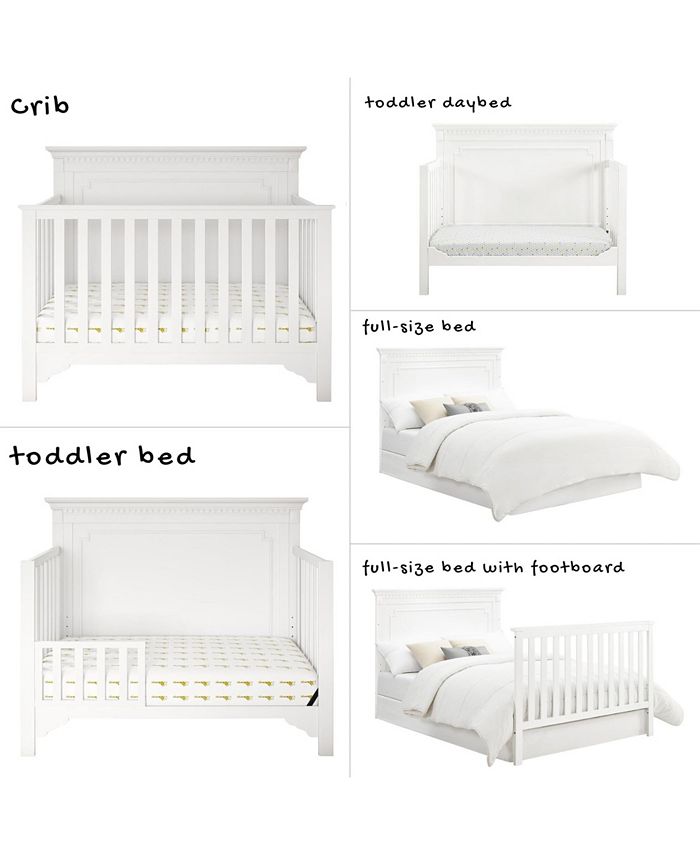 Baby Relax Laval 5-In-1 Convertible Crib - Macy's