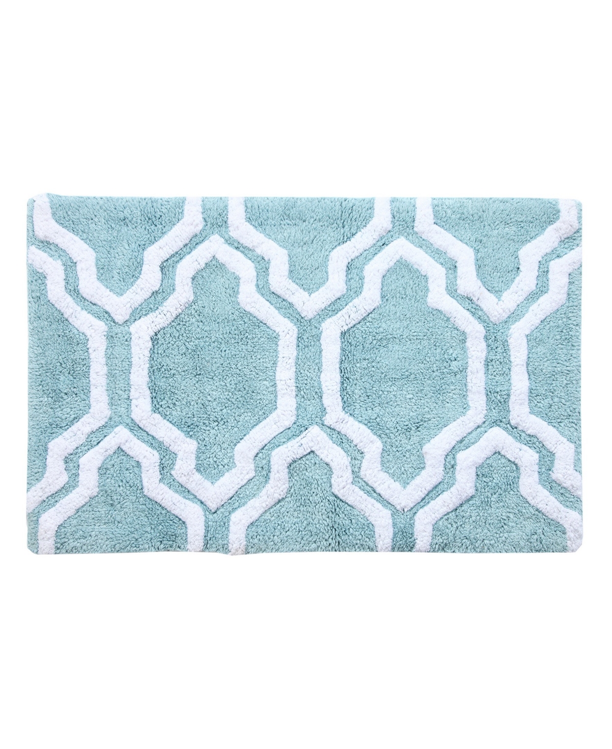 Click here for Saffron Fabs Quatrefoil Non-Skid Cotton 2-Pc. Bath... prices