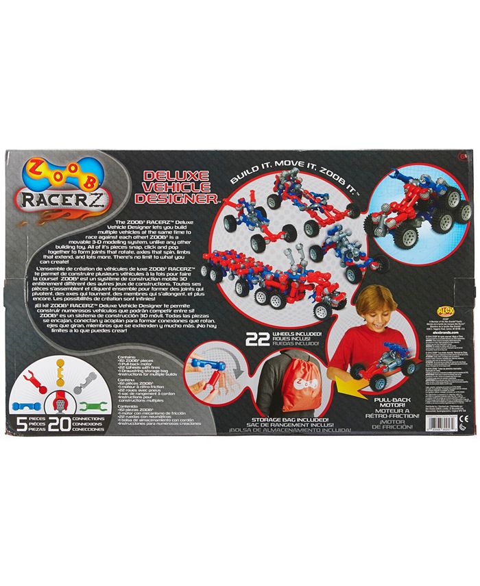 ZOOB RacerZ-Deluxe Vehicle Designer - 175 Pcs - Macy's