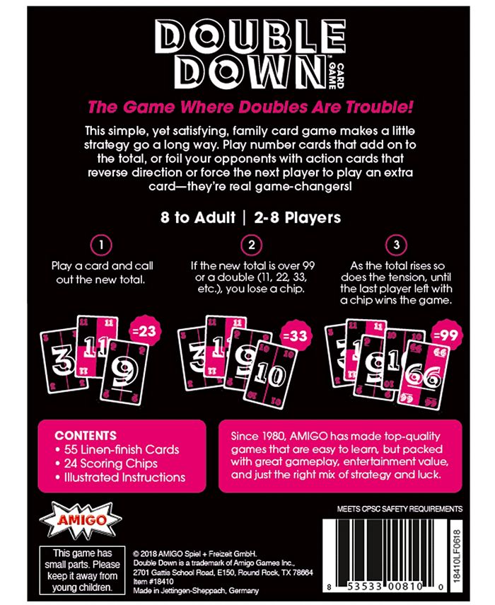 Amigo Double Down Card Game - Macy's