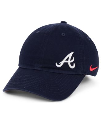 Nike Women's Atlanta Braves Offset Adjustable Cap - Macy's