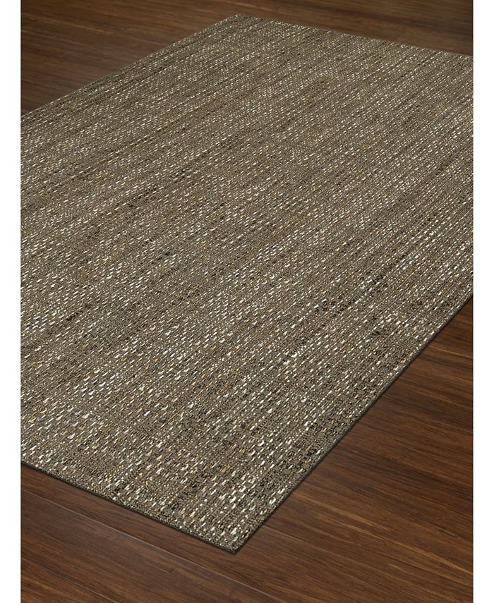 D Style Cozy Weave Cwv100 Mocha 3'6" x 5'6" Area Rug - Macy's