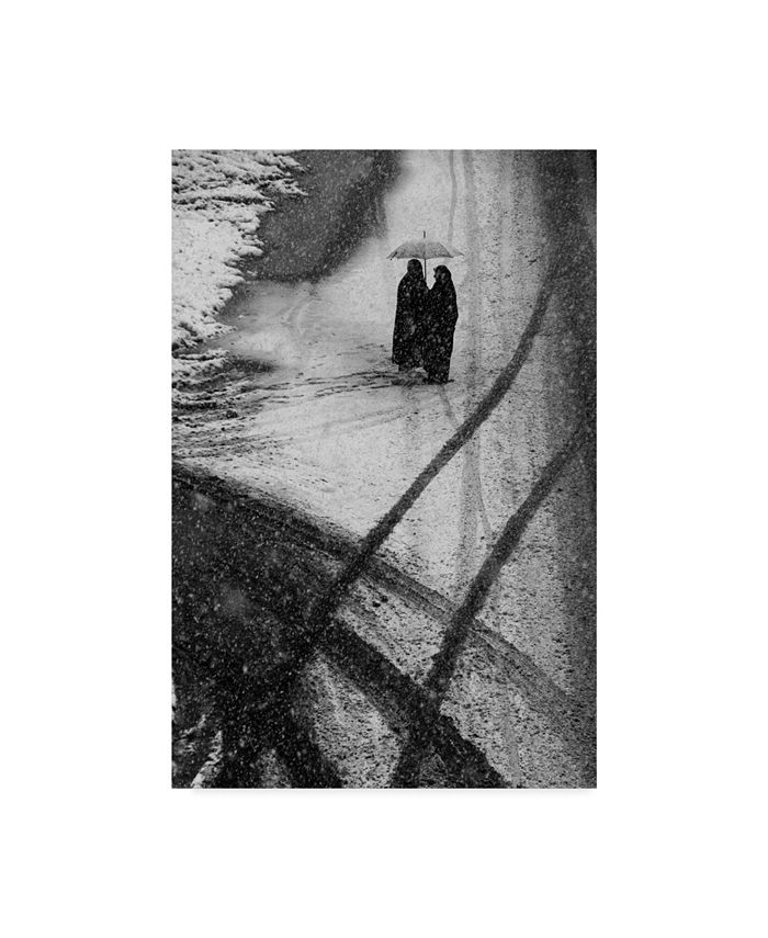 Trademark Innovations Nima Karimi 'A Couple' Canvas Art - 22" x 2" x 32" - Macy's