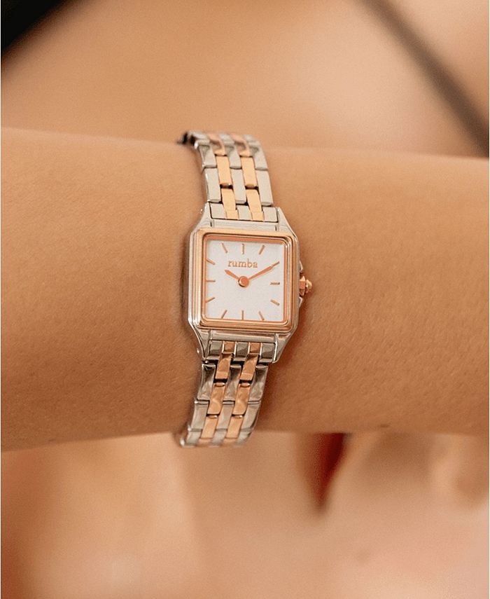 RUMBATIME Bel Air Two Tone Stainless Steel Watch - Macy's