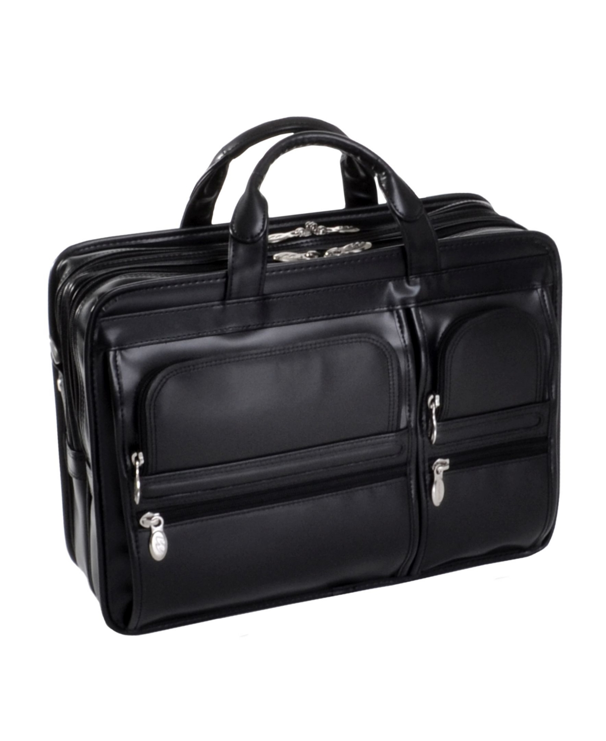 Click here for Mcklein Hubbard Double Compartment Laptop Briefcas... prices