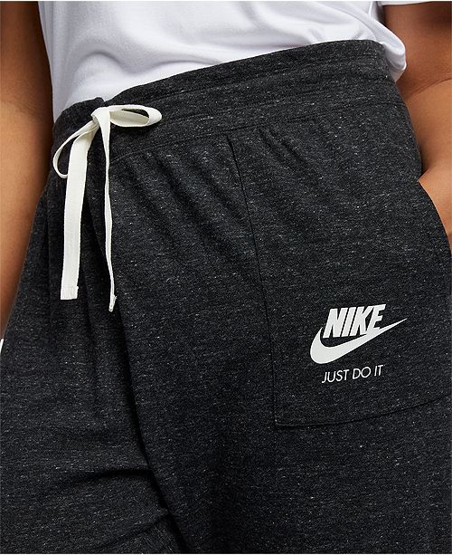 Nike Plus Size Sportswear Gym Vintage Heathered Pants & Reviews - Pants ...