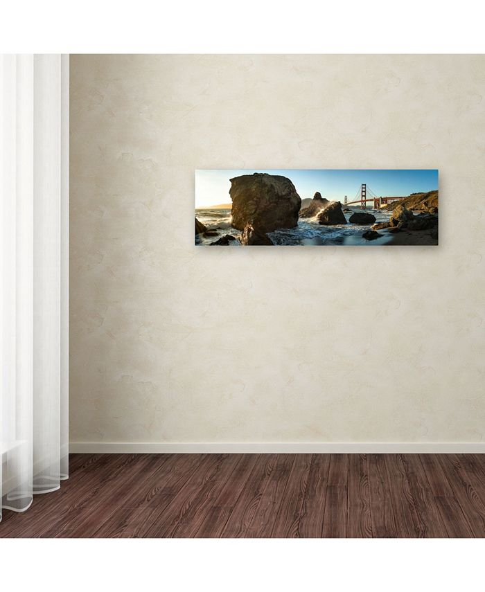 Trademark Global Michael Kaupp 'The Golden Gate Bridge' Canvas Art - 47 ...