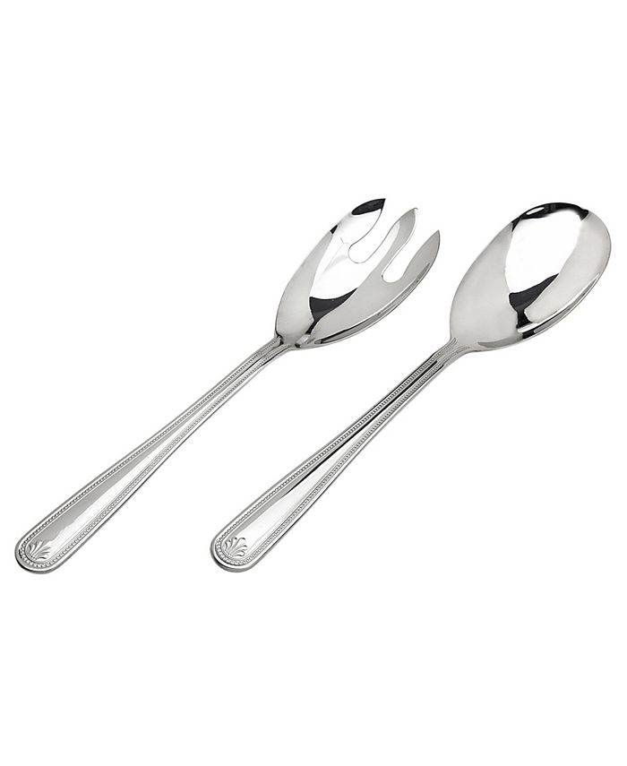 Godinger Shell/beading Salad Server - Set of 2 - Macy's