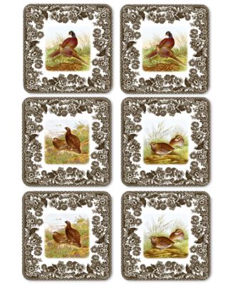 Spode Coasters, Set/6 Woodland Coasters - Macy's