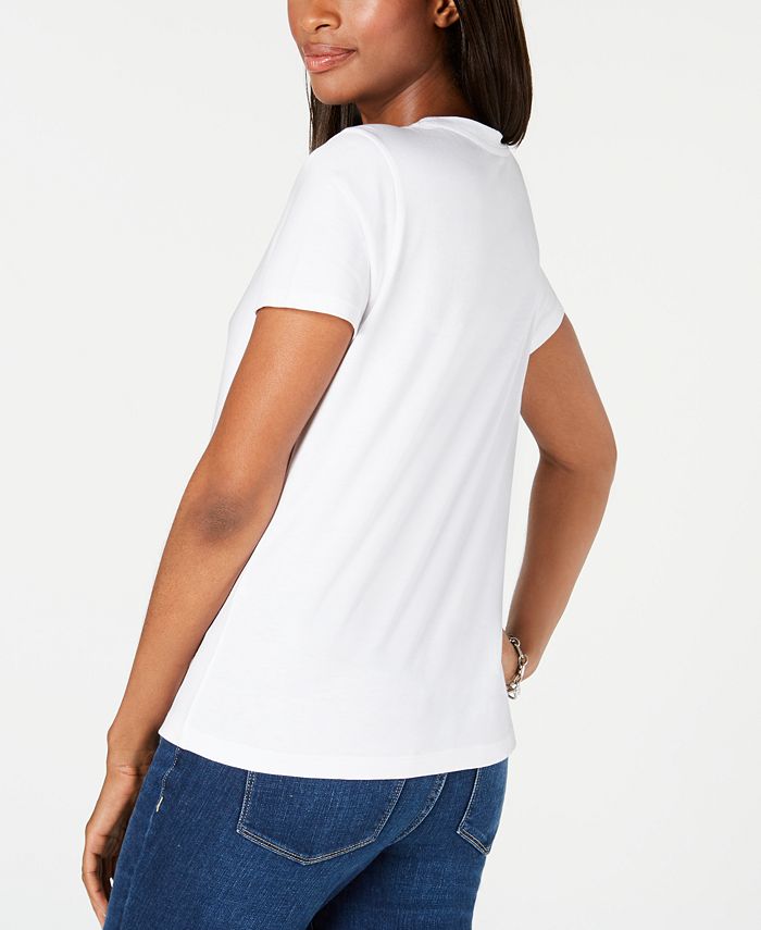 Tommy Hilfiger Heart Logo T-Shirt, Created for Macy's - Macy's