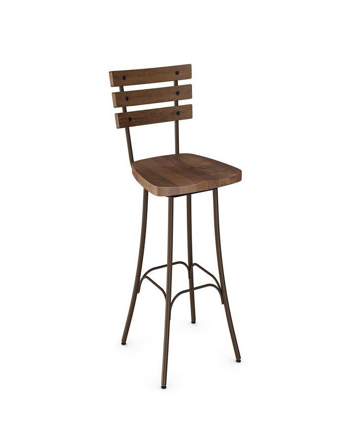 Amisco Dock Swivel Stool - OVERMAX - Macy's