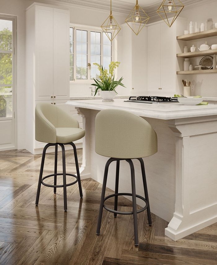 Amisco Minto Swivel Stool - OVERMAX - Macy's